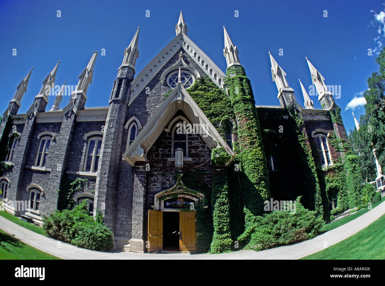 Mormon tabernacle salt lake city hi-res stock photography and images ...