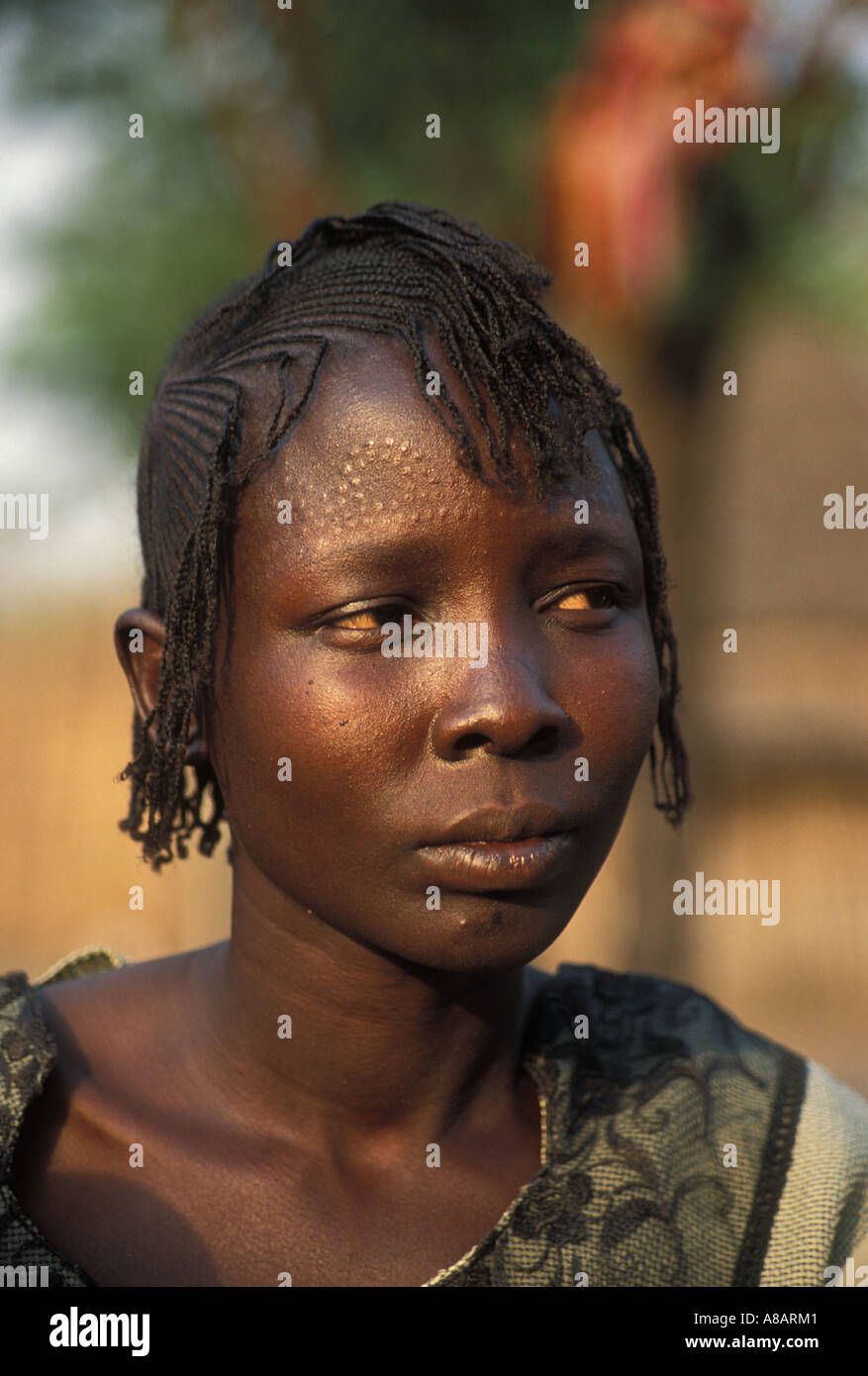 Facial scarification hi-res stock photography and images - Alamy