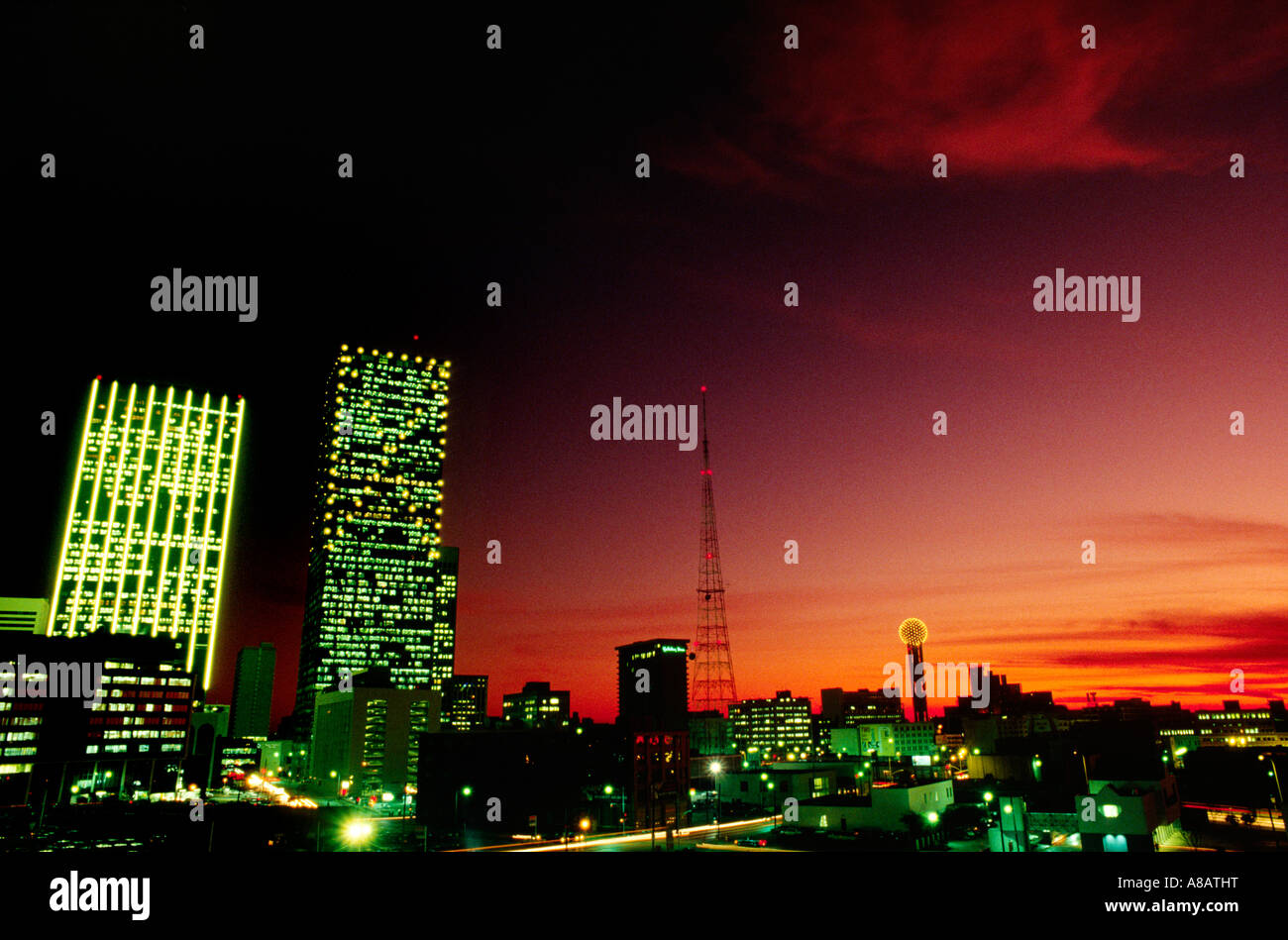 Texas sunsets hi-res stock photography and images - Alamy