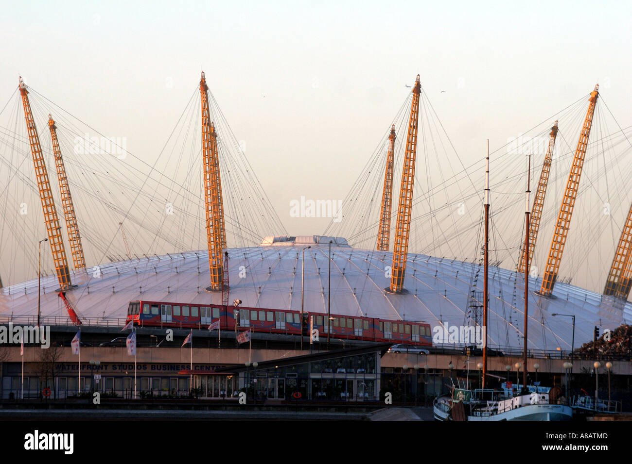 Millennium Dome East London Picture by Alan Weller Stock Photo - Alamy