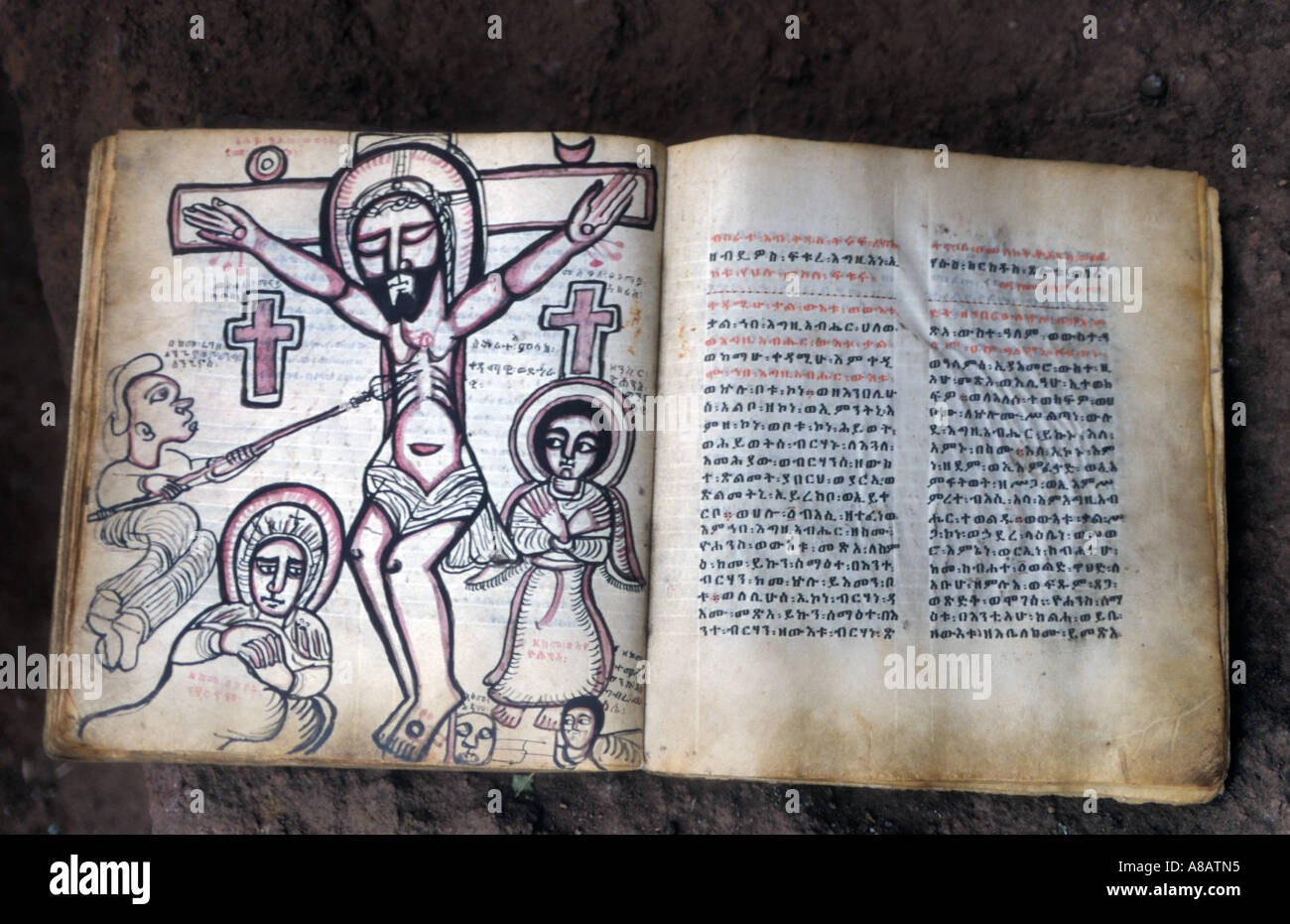 Ethiopian manuscript hi-res stock photography and images - Alamy