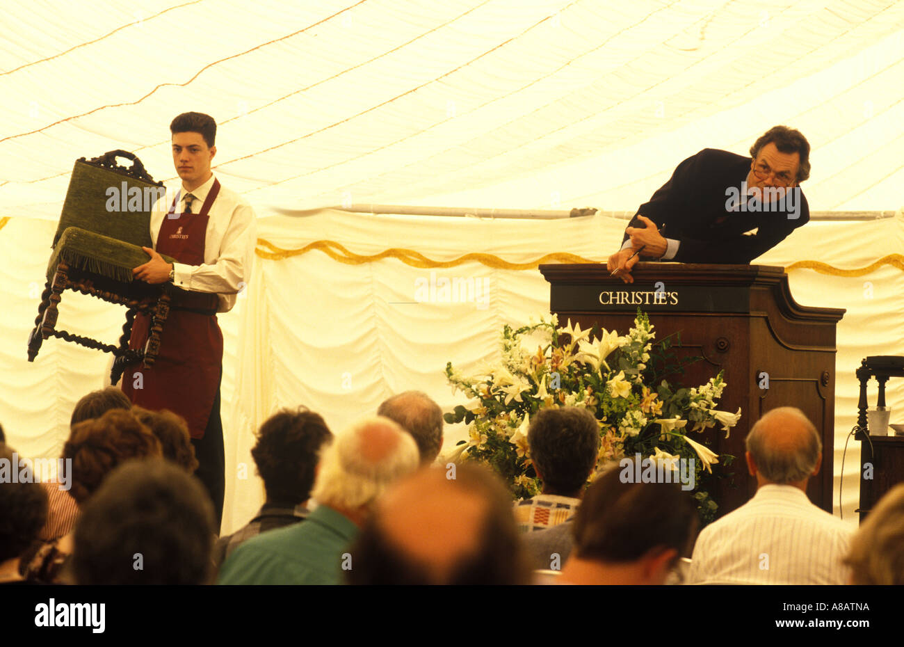 Lord Hindlip Christies auctioneer. Auction country house sale Newnham ...