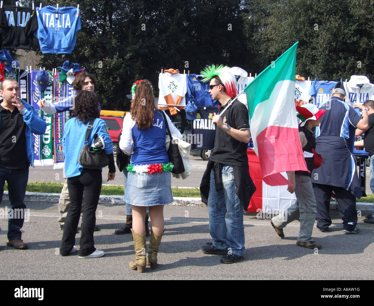Stadio flaminio rugby hi-res stock photography and images - Alamy