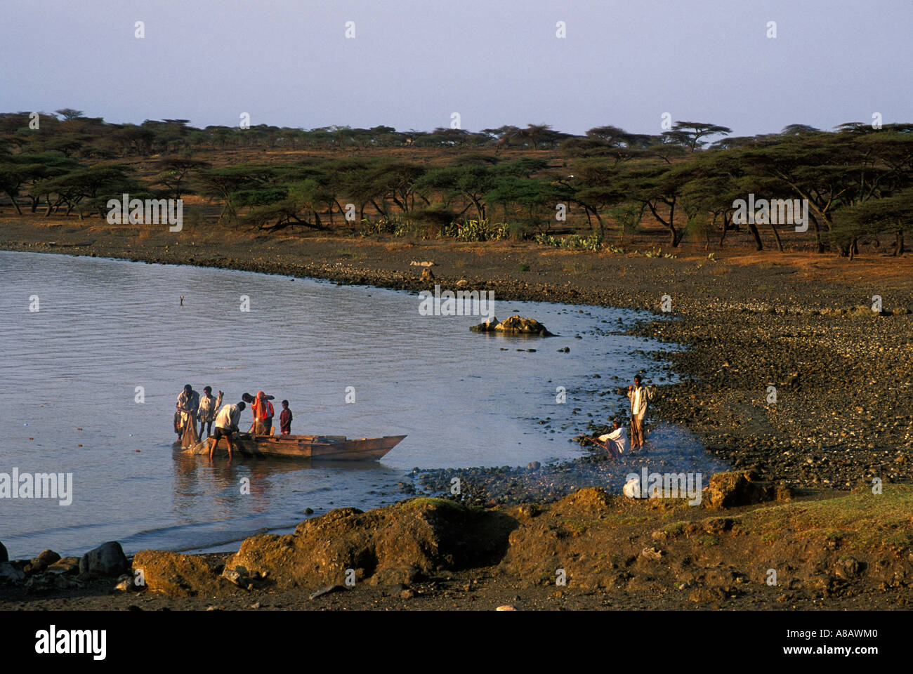 Lake Langano , Rift Valley , Ethiopia Stock Photo - Alamy