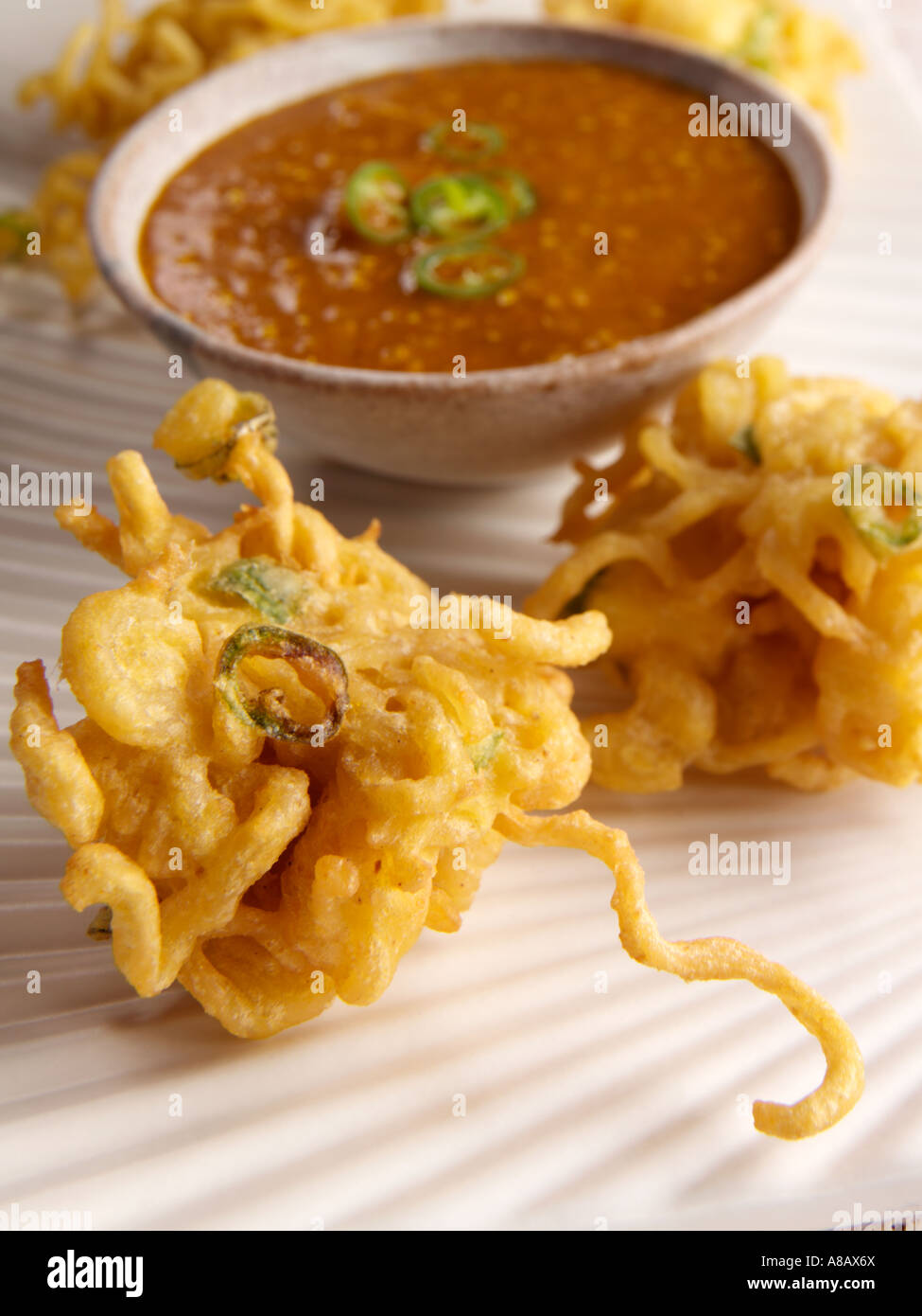 Indian noodle pakoras hi-res stock photography and images - Alamy