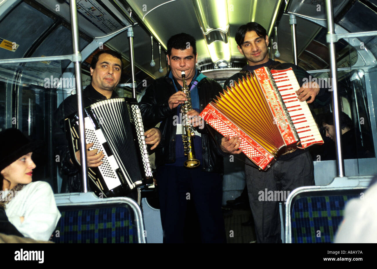 Underground buskers hi-res stock photography and images - Alamy