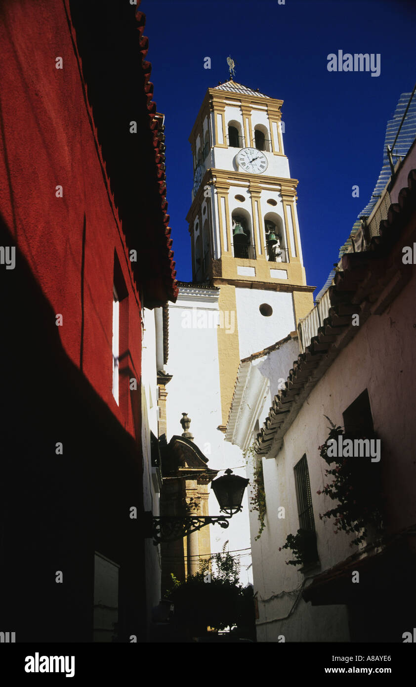 Iglesia Santa Maria de la Encarnacion CHURCH TOWER IN OLD TOWN MARBELLA ...