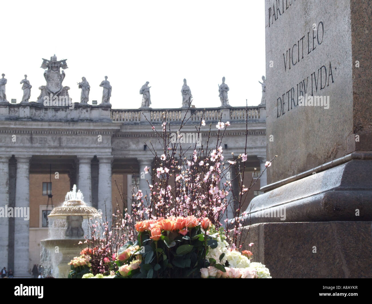 Floral arrangement in vatican rome hi-res stock photography and images ...
