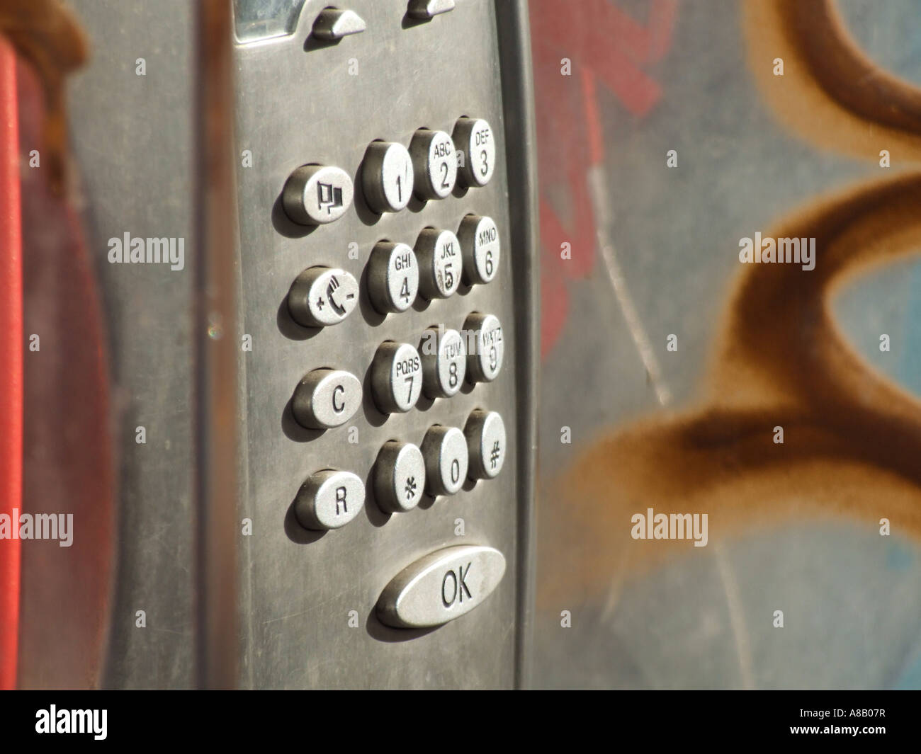 public phone box Stock Photo - Alamy