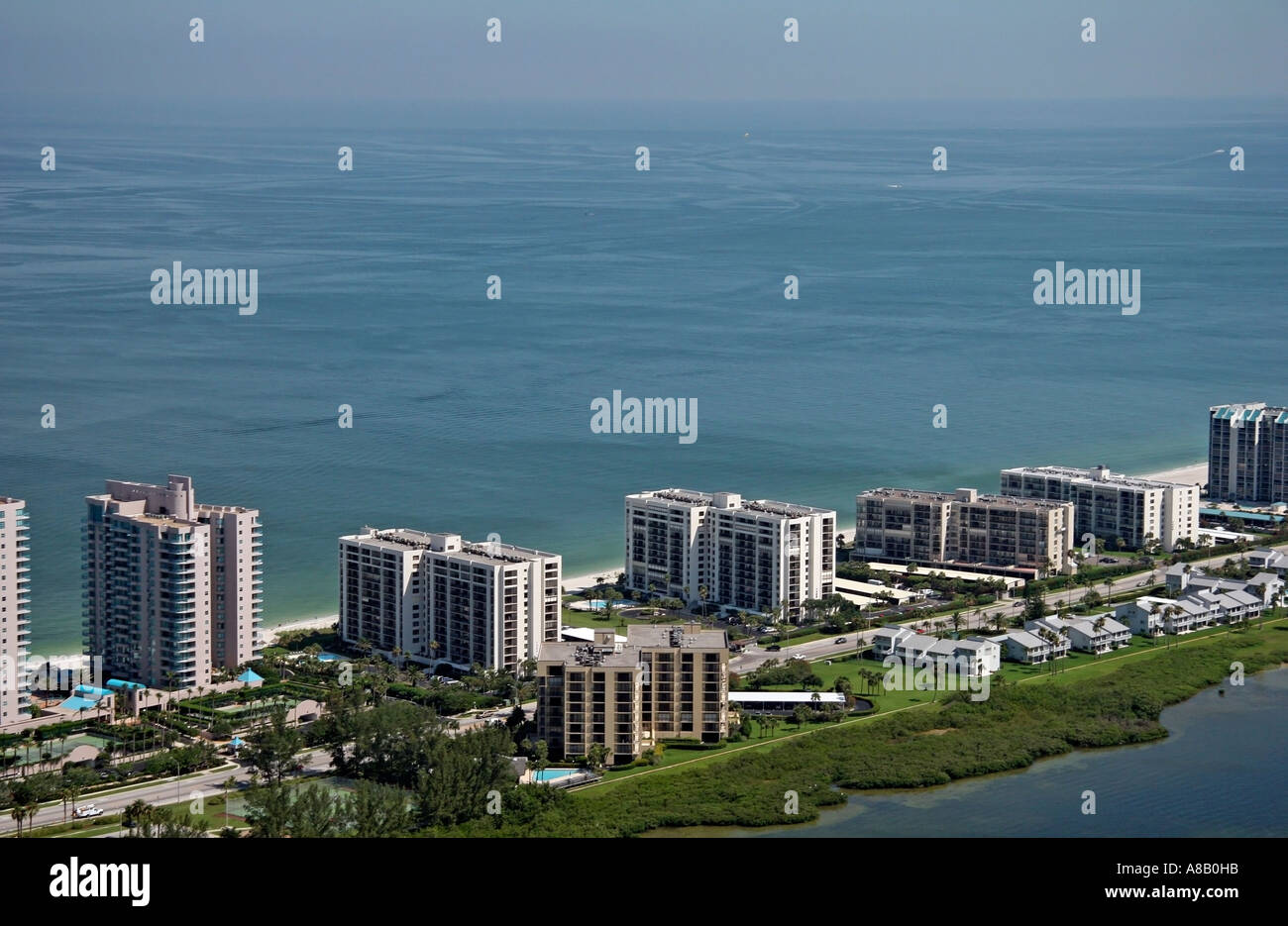 Aerial view sand key clearwater hi-res stock photography and images - Alamy