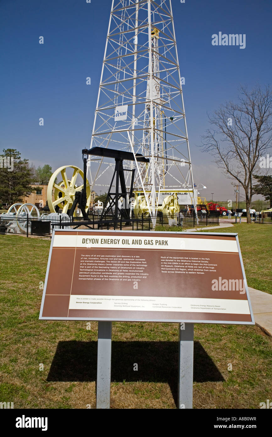 Devon Energy Oil Gas Park Oklahoma History Center Oklahoma City ...