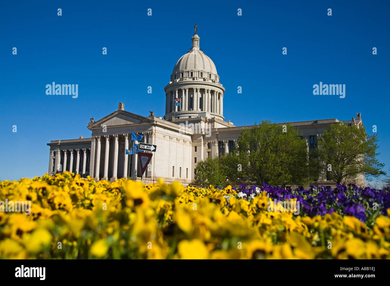 State Capitol Building Oklahoma City Oklahoma USA Stock Photo - Alamy