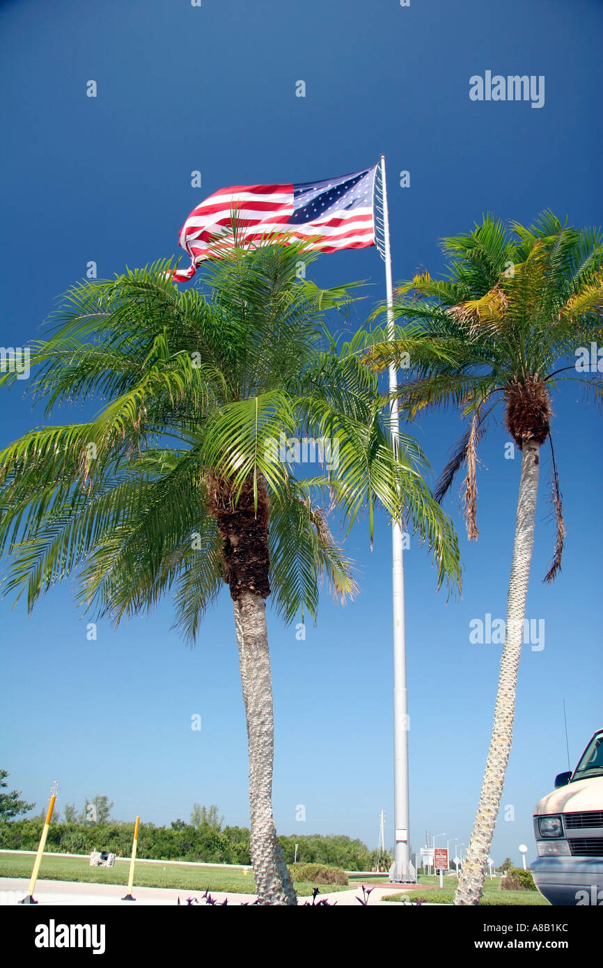 American flag between two hi-res stock photography and images - Alamy