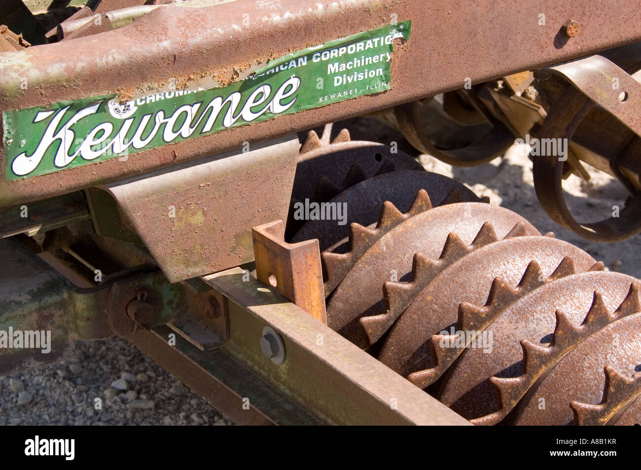 Aging agrucultural equipment Stock Photo - Alamy