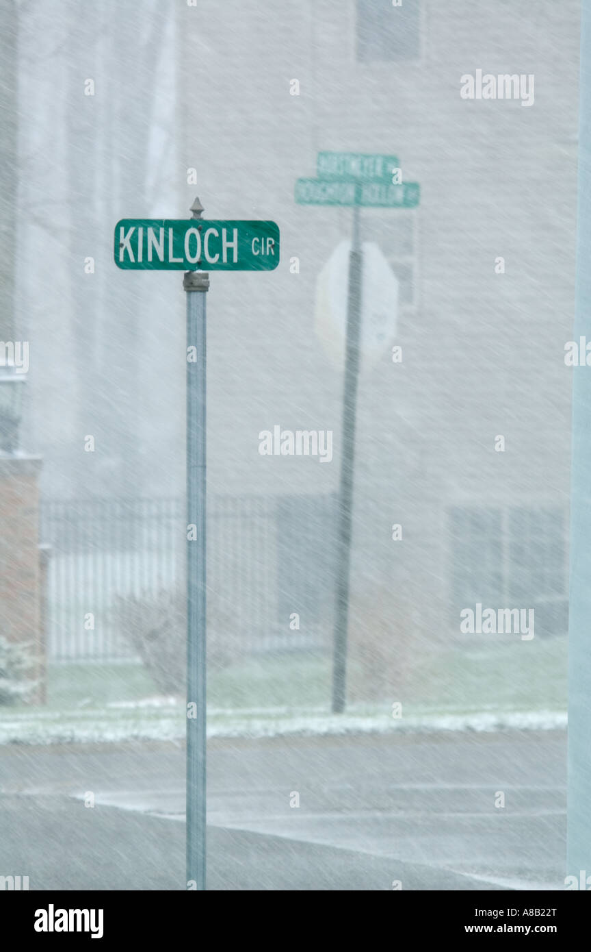 Snow driven hi-res stock photography and images - Alamy
