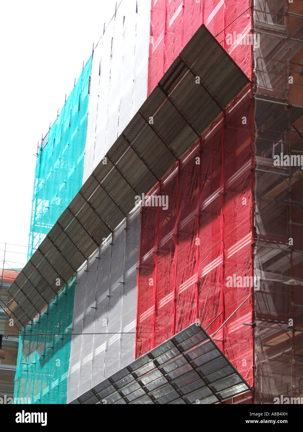 scaffolding in rome italy Stock Photo - Alamy