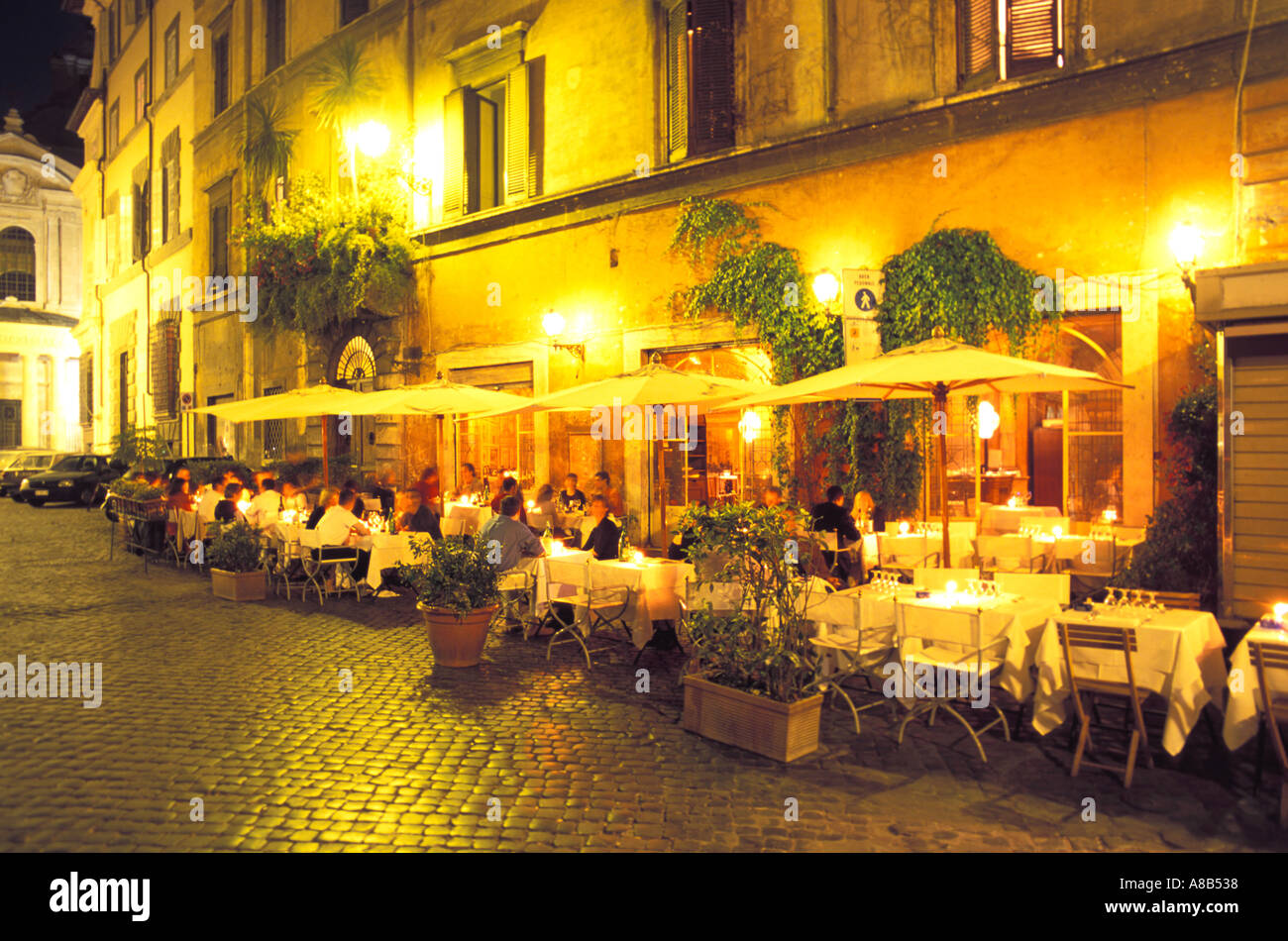 ITALY ROME ROME CAFES Stock Photo - Alamy