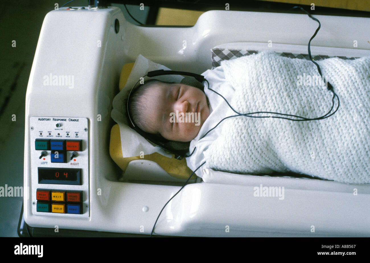 Auditory test hi-res stock photography and images - Alamy