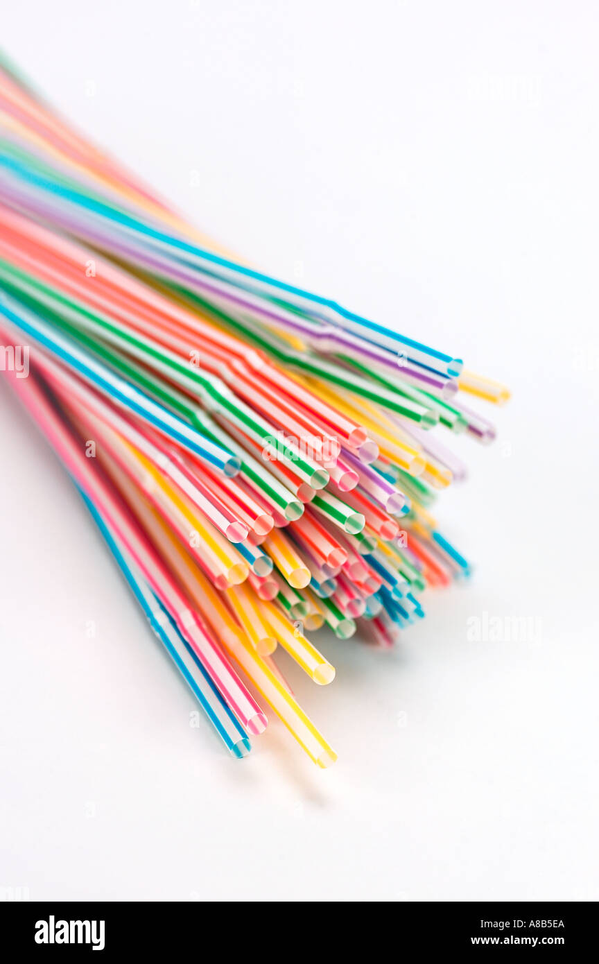 STRAWS STACKED IN A BUNDLE Stock Photo - Alamy