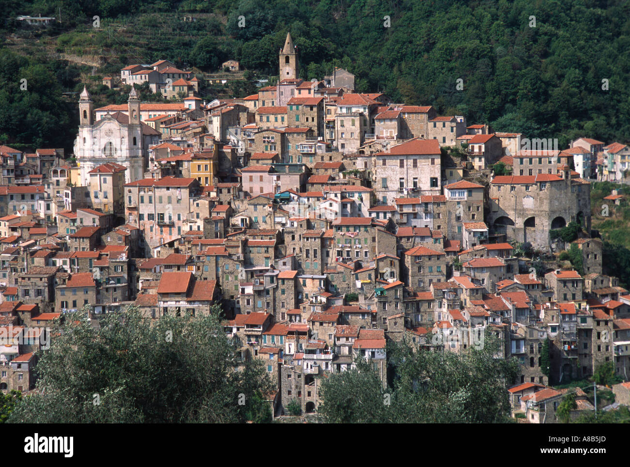 Ceriana village , Armea Valley , Liguria , Northern Italy Stock Photo - Alamy