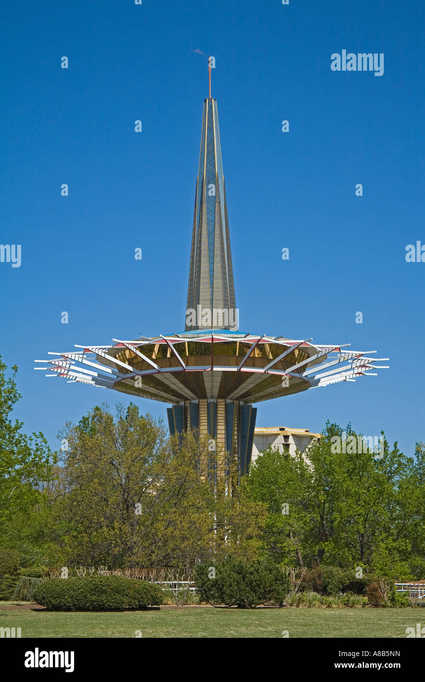 Prayer Tower Oral Roberts University Tulsa Oklahoma USA Stock Photo - Alamy