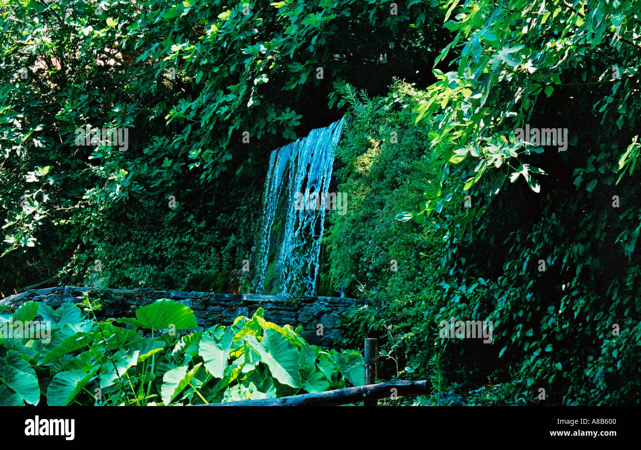 Waterfalls in Crete Stock Photo - Alamy
