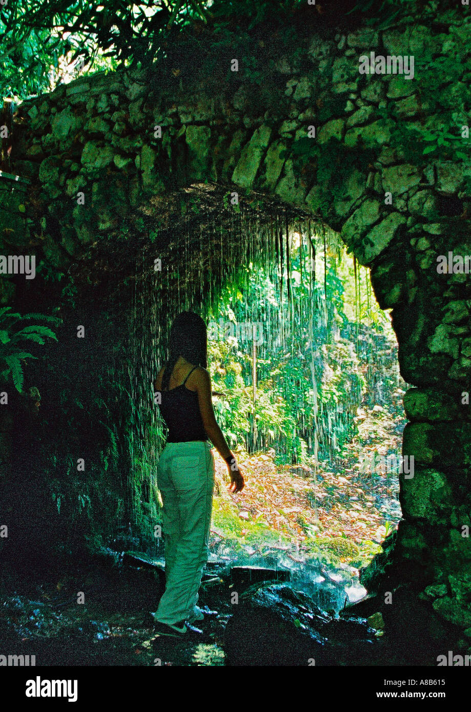 Waterfalls in Crete Stock Photo - Alamy