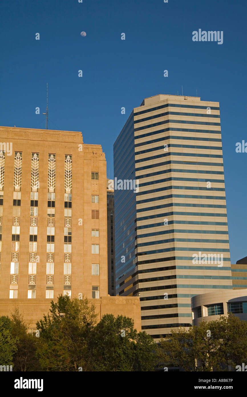 Oklahoma Tower Courthouse Downtown Oklahoma City Oklahoma USA Stock ...