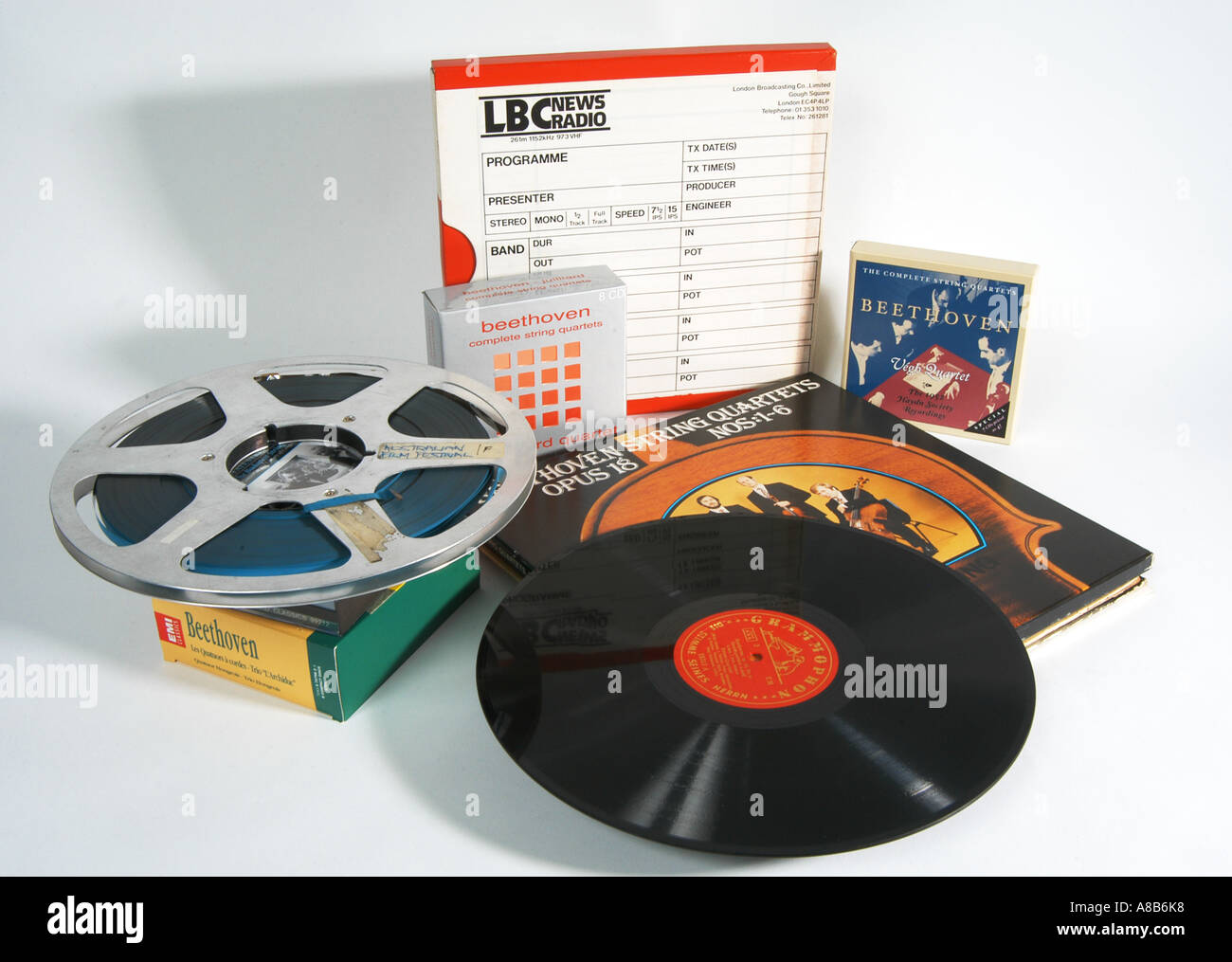 Recording mediums hi-res stock photography and images - Alamy