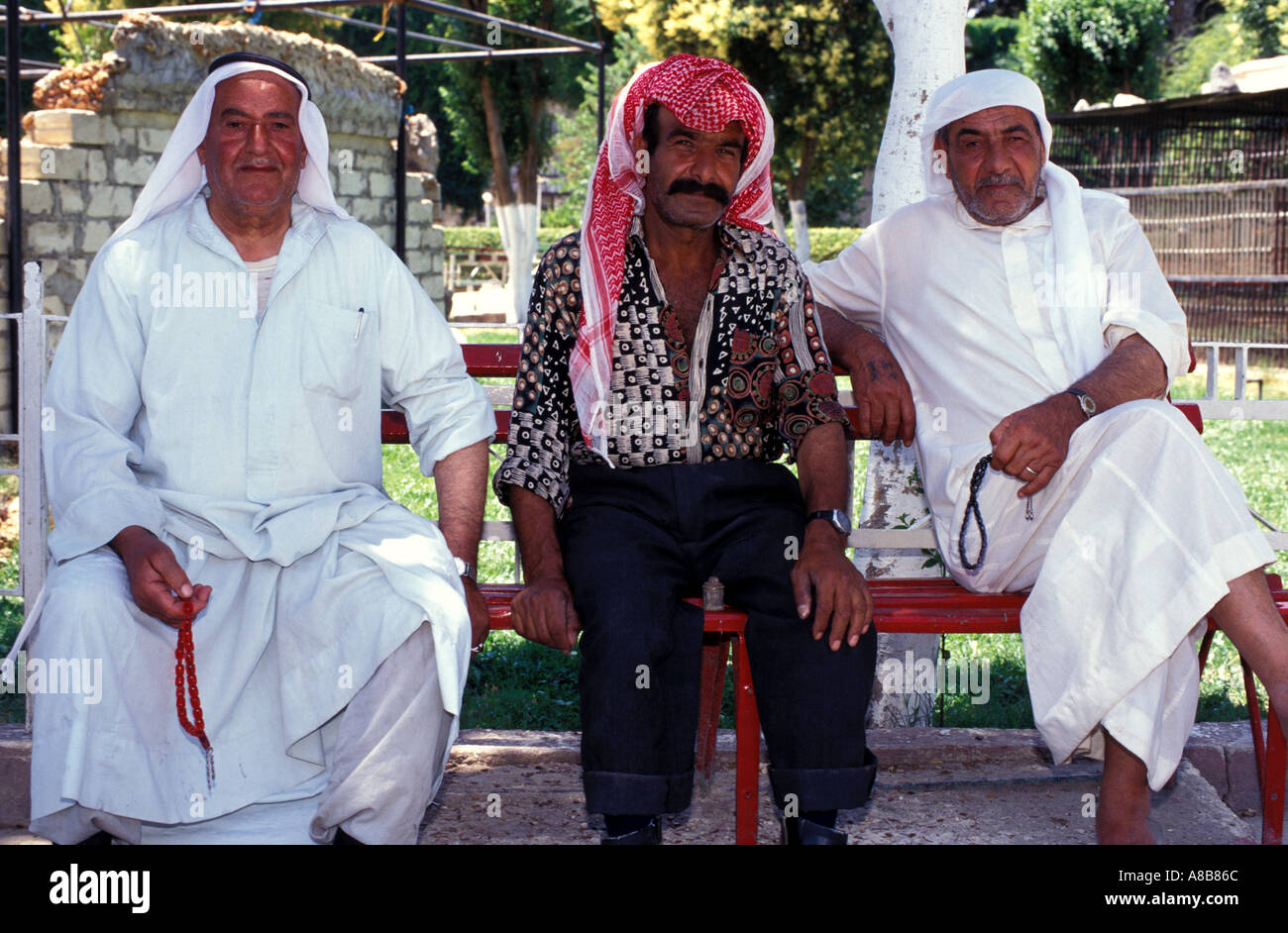 Syrian Arabs Hama Syria Stock Photo - Alamy