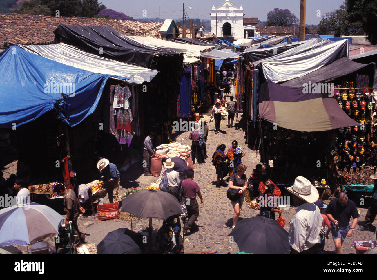 Guatemala Chichicastenango Market Stock Photo - Alamy