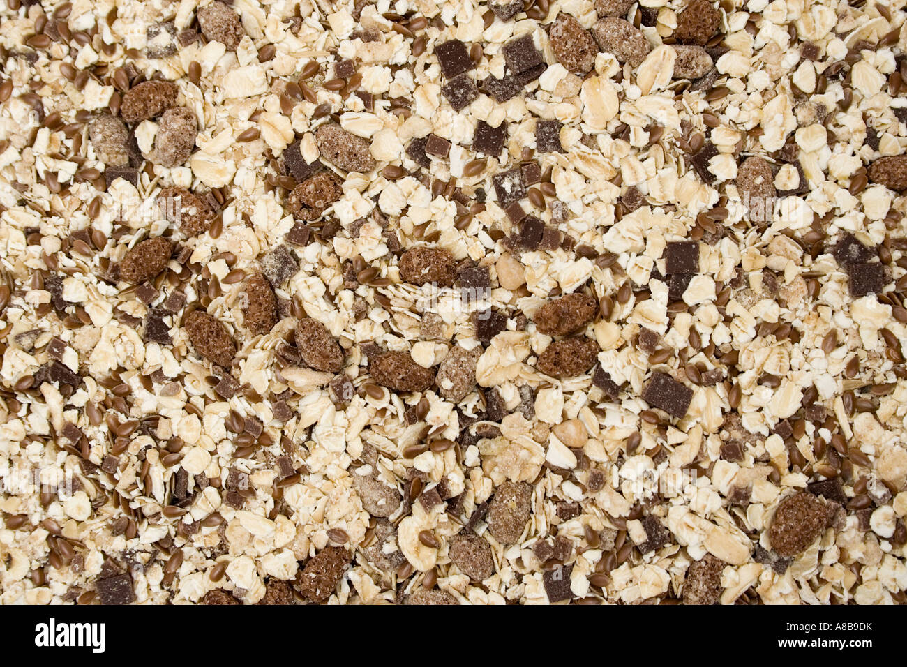 Texture shot of delicious muesli Stock Photo - Alamy