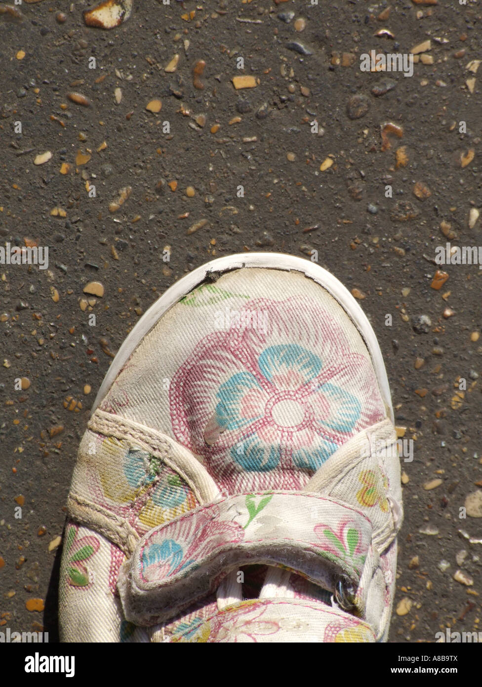 Childs lost shoe hi-res stock photography and images - Alamy