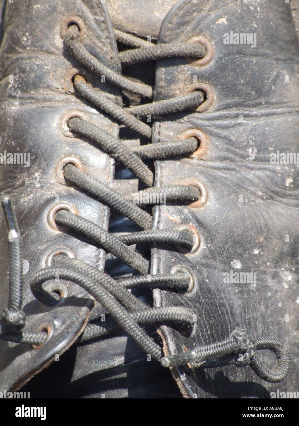 old shoes in street Stock Photo - Alamy