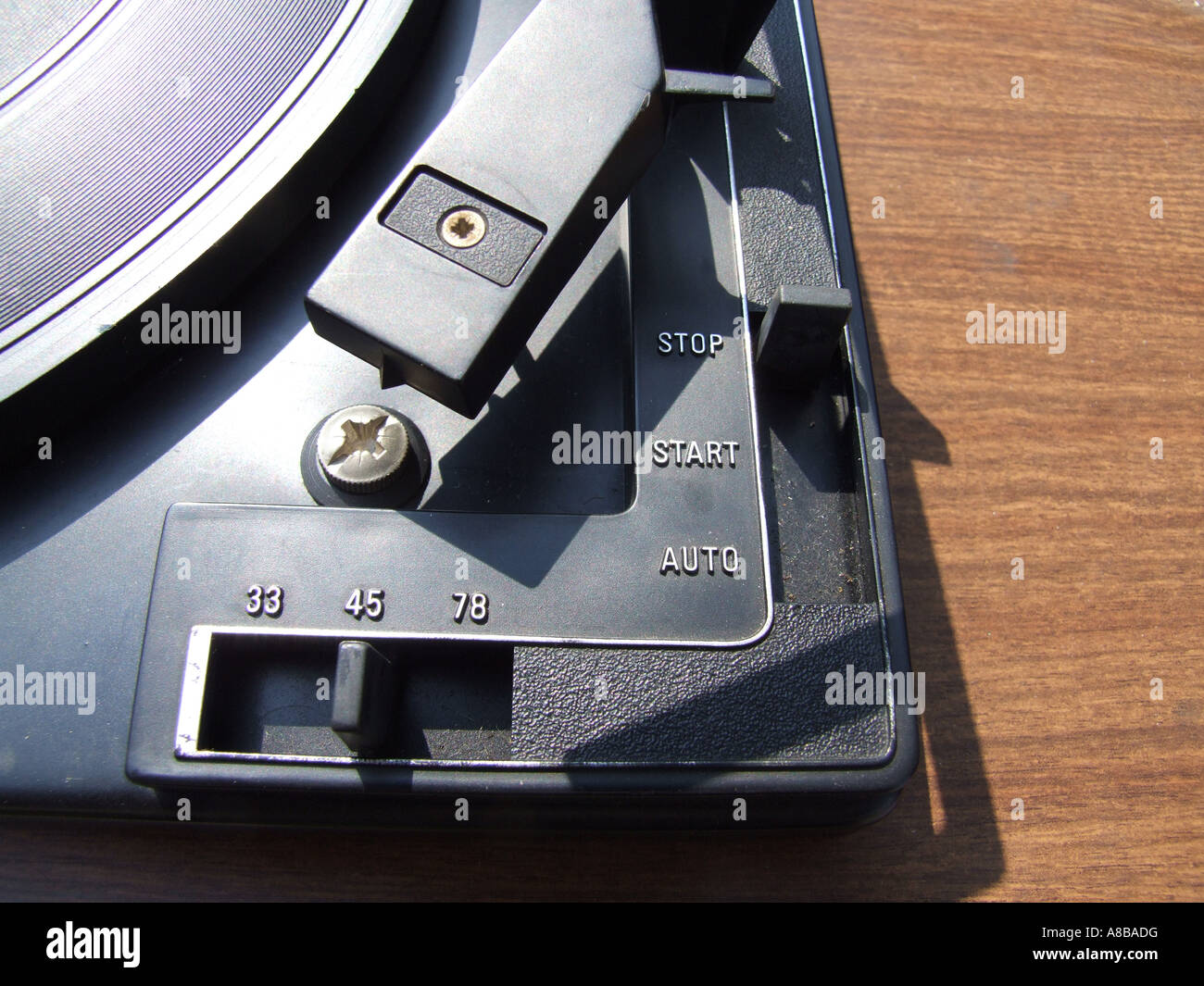 old record player Stock Photo - Alamy