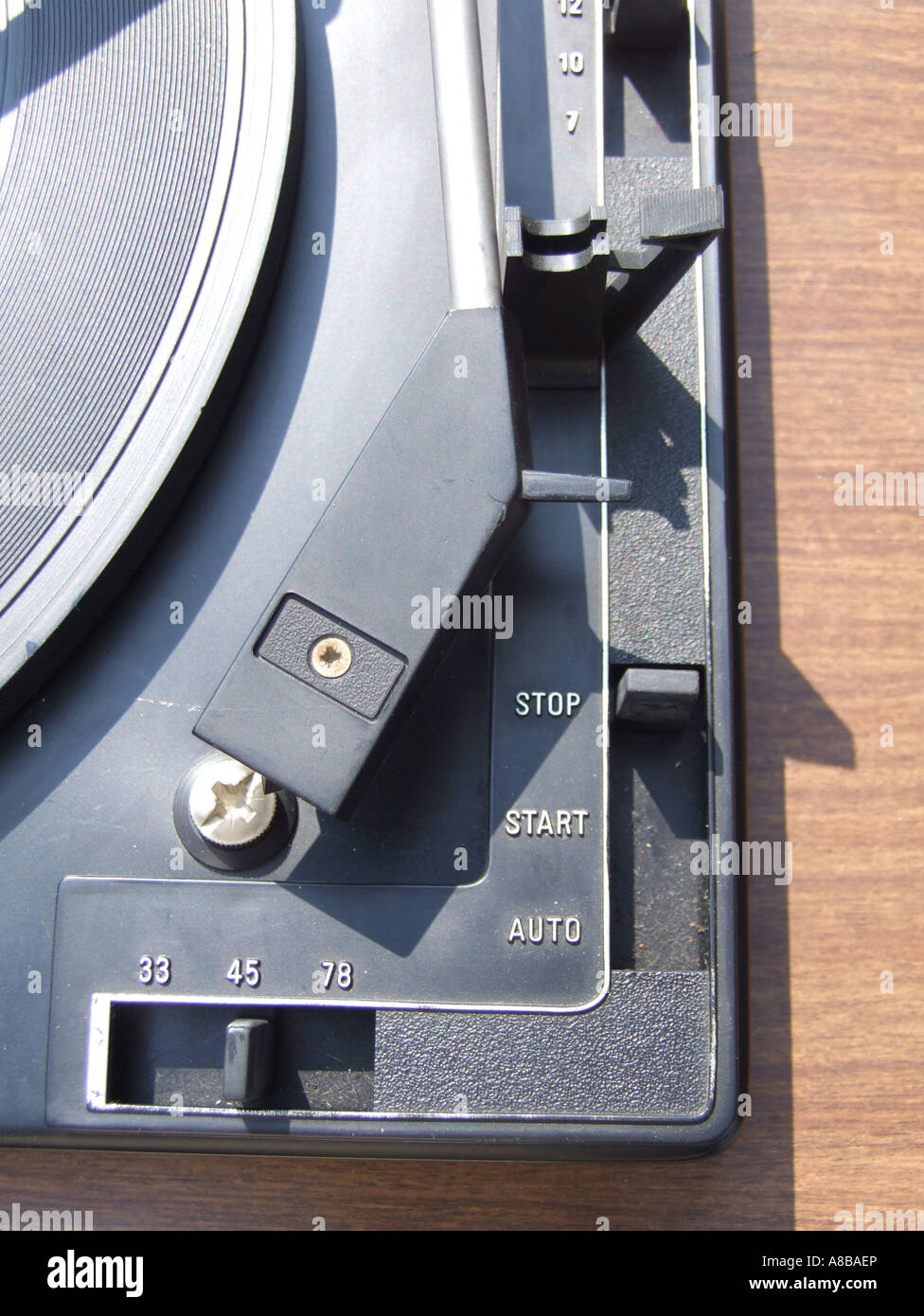 old record player Stock Photo - Alamy