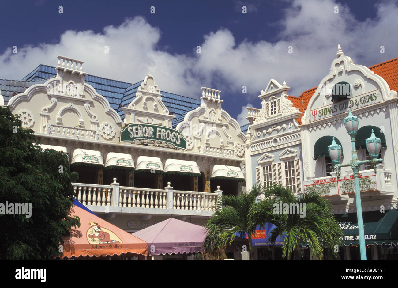 Aruba Dutch Caribbean Oranjestad Stock Photo - Alamy