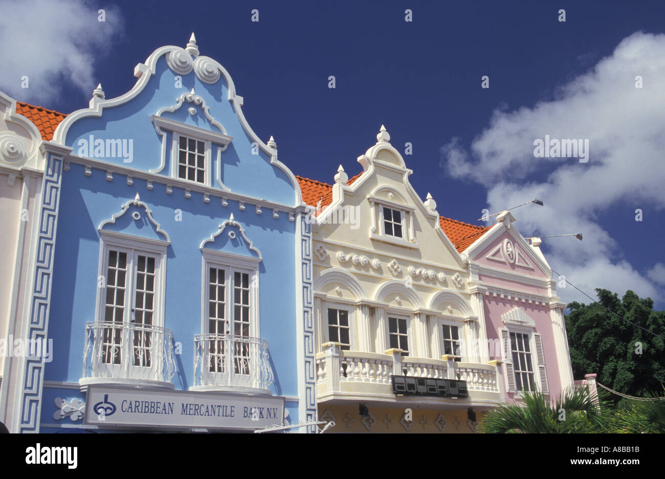 Aruba Dutch Caribbean Oranjestad Stock Photo - Alamy