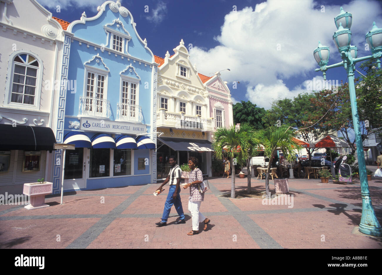 Aruba Dutch Caribbean Oranjestad Stock Photo - Alamy