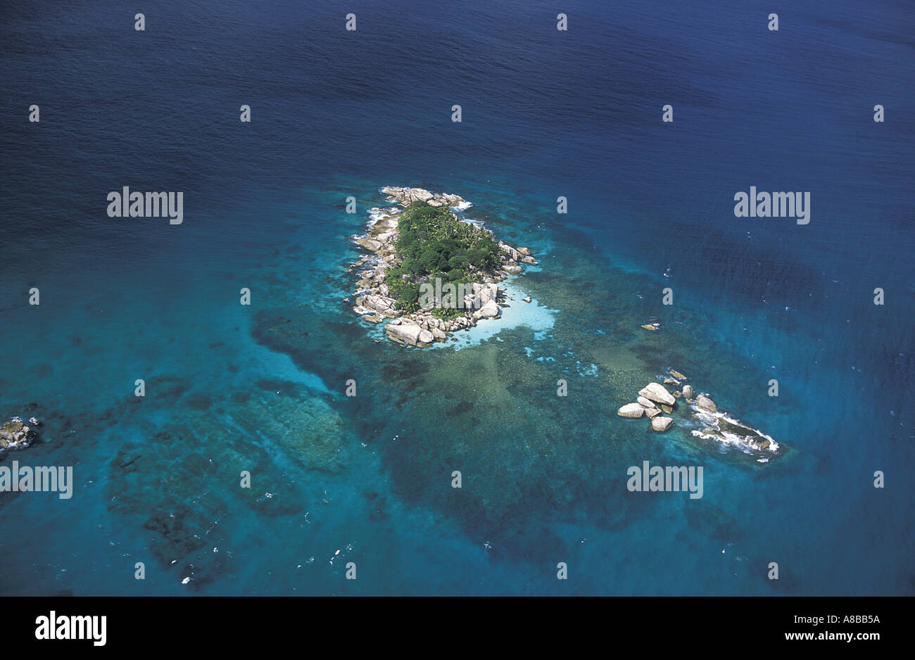 Seychelles Coco Island Stock Photo - Alamy