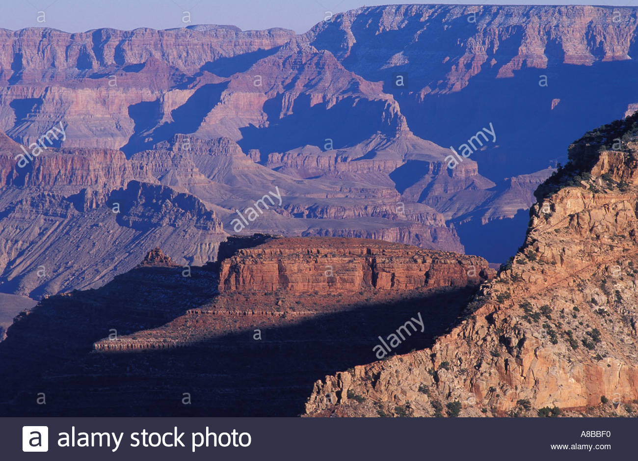 Vishnu Temple Grand Canyon Stock Photos & Vishnu Temple Grand Canyon ...