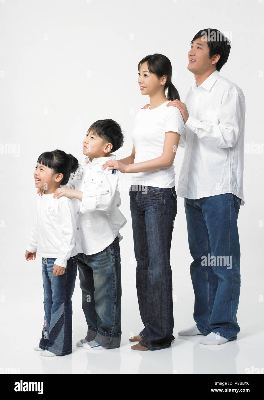 Children height order hi-res stock photography and images - Alamy