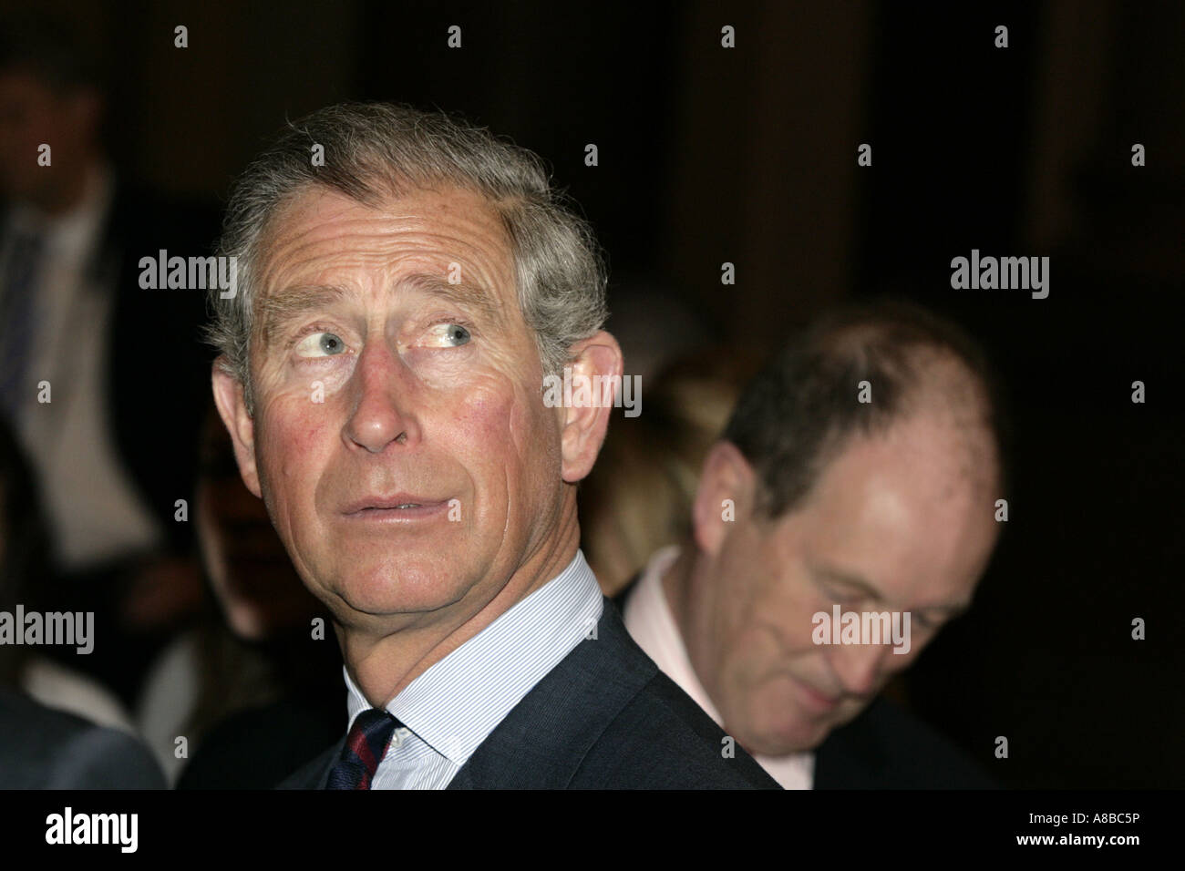 HRH Prince Charles, The Prince of Wales, during a royal visit to ...