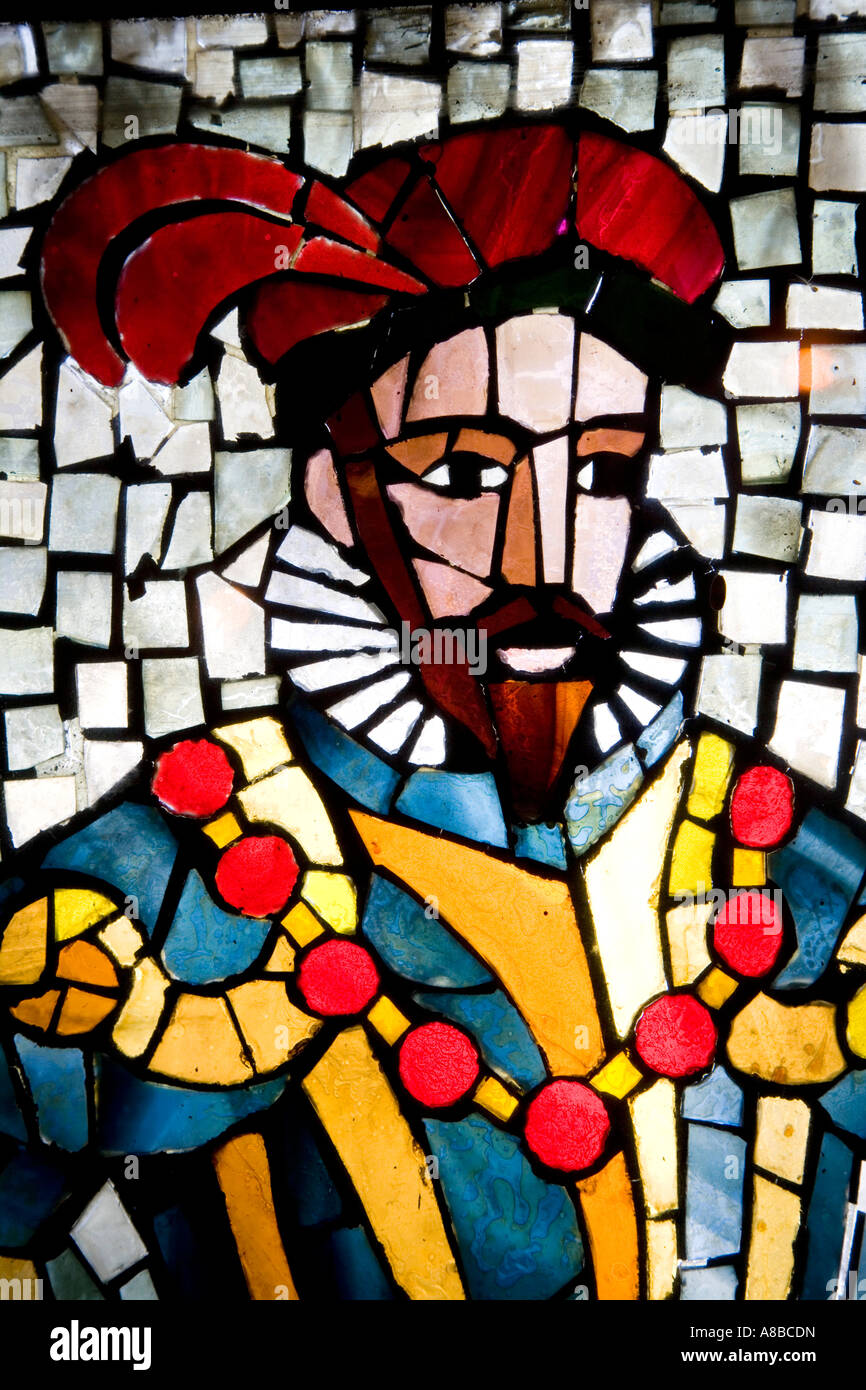 Stained glass window pattern Stock Photo - Alamy