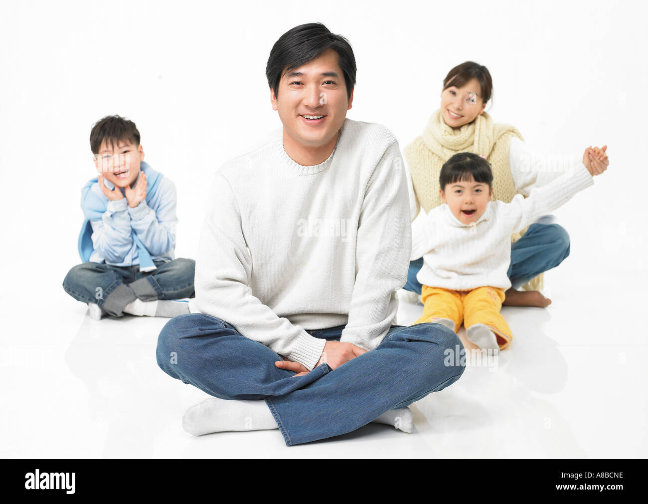 homely atmosphere in family Stock Photo - Alamy