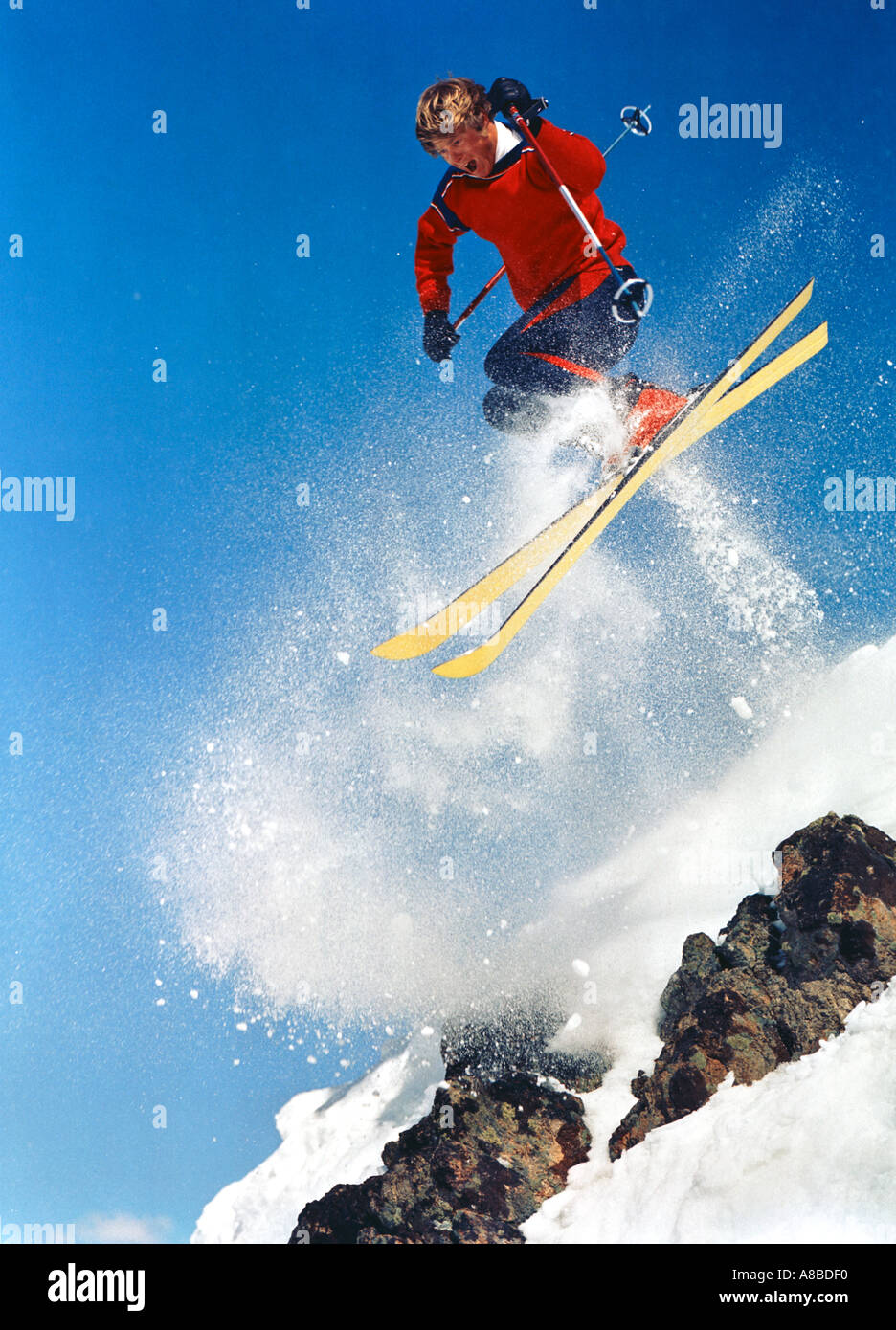 Valley of ski jumps hi-res stock photography and images - Alamy