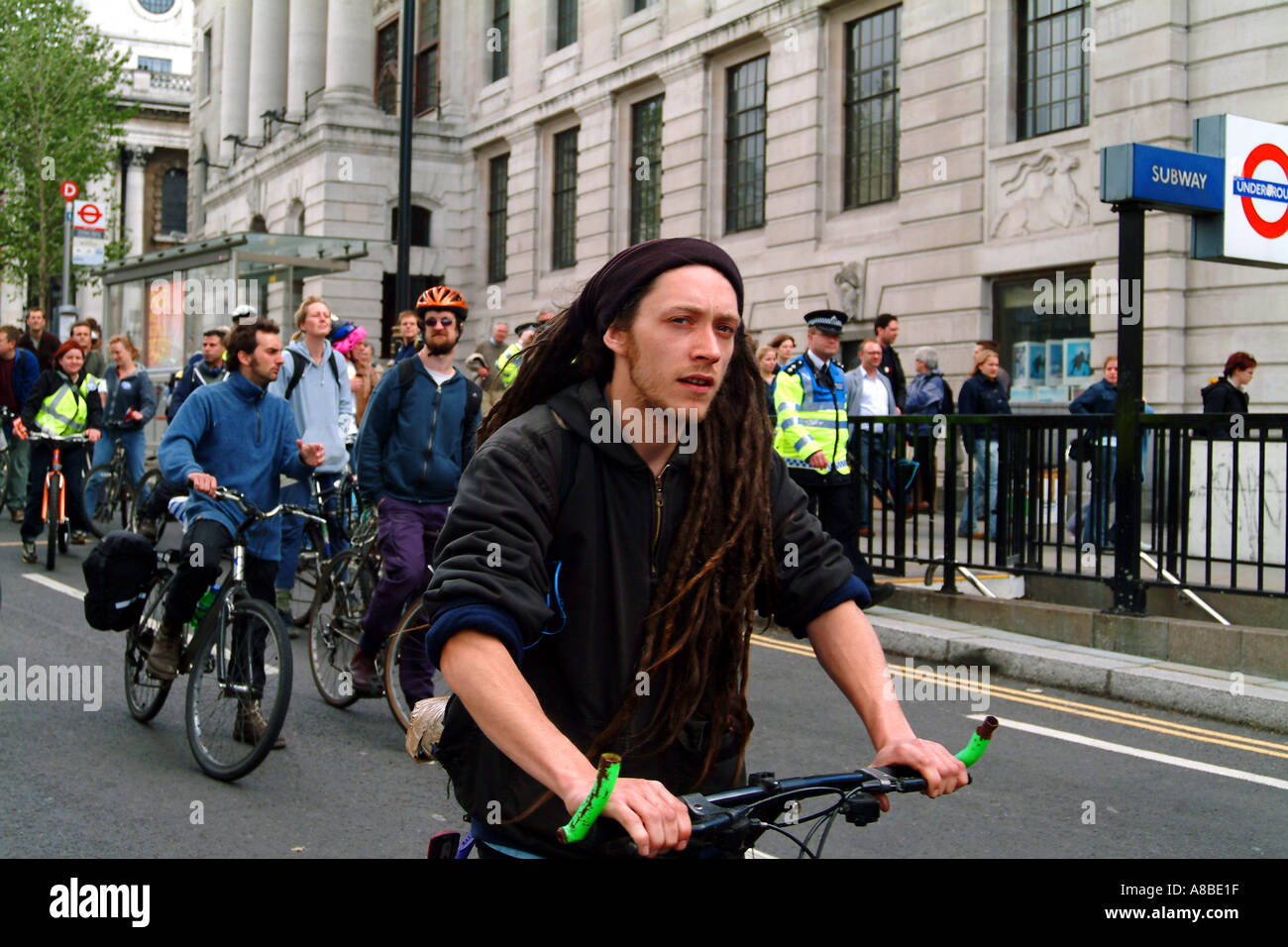 Critical mass bike ride hi-res stock photography and images - Alamy