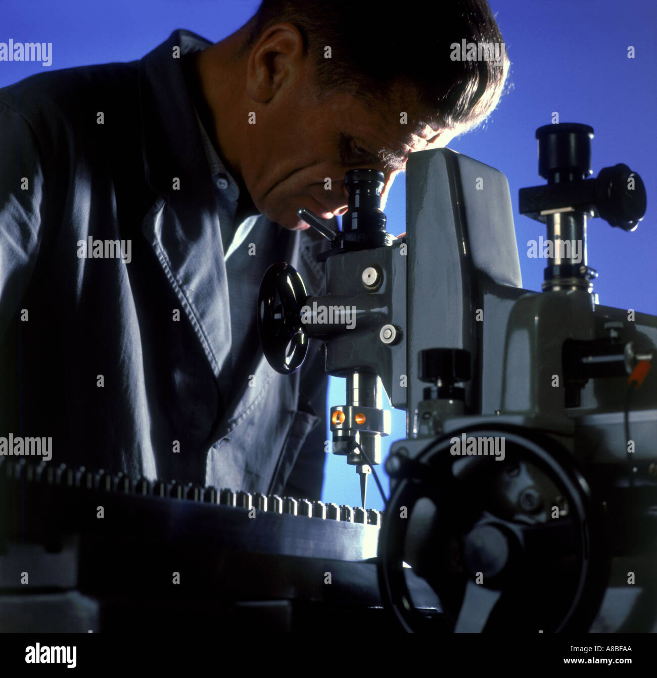 mechanical controlling of a gear Stock Photo - Alamy