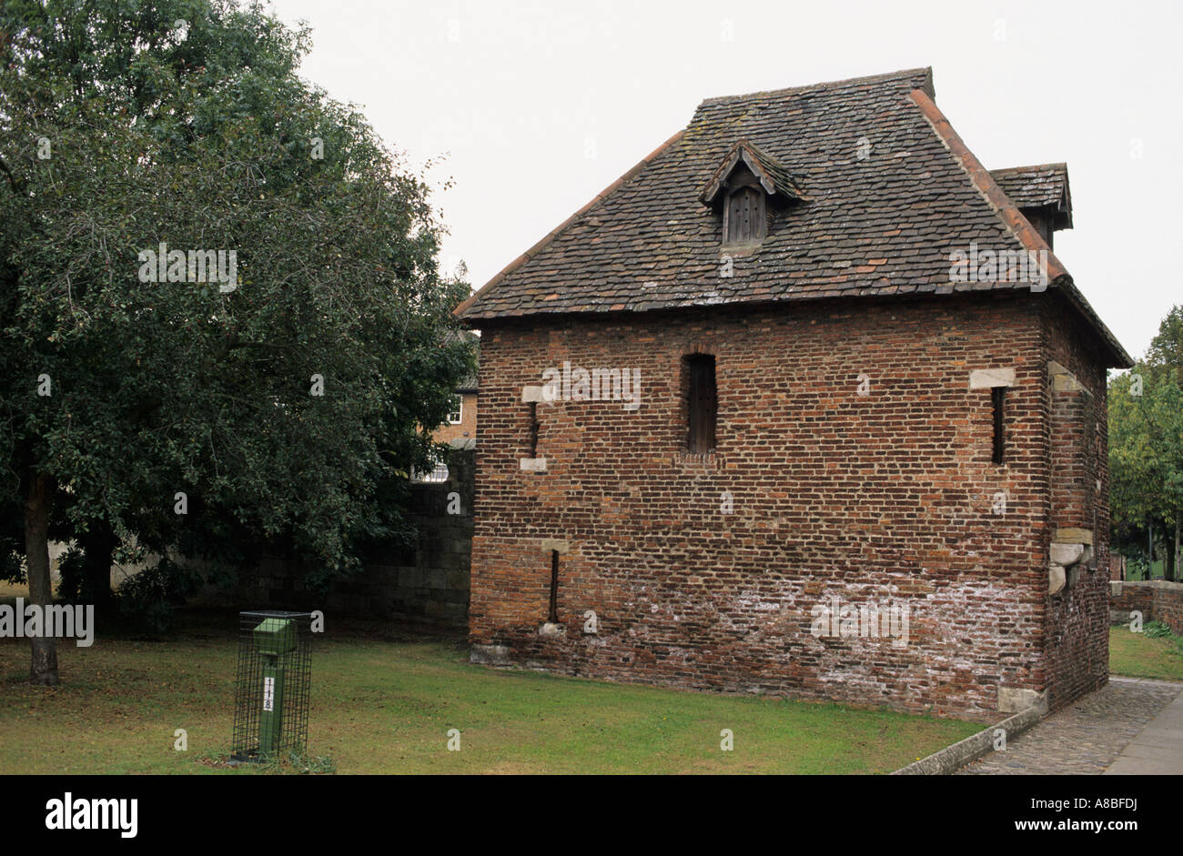 The Red Tower,York city walls Stock Photo - Alamy