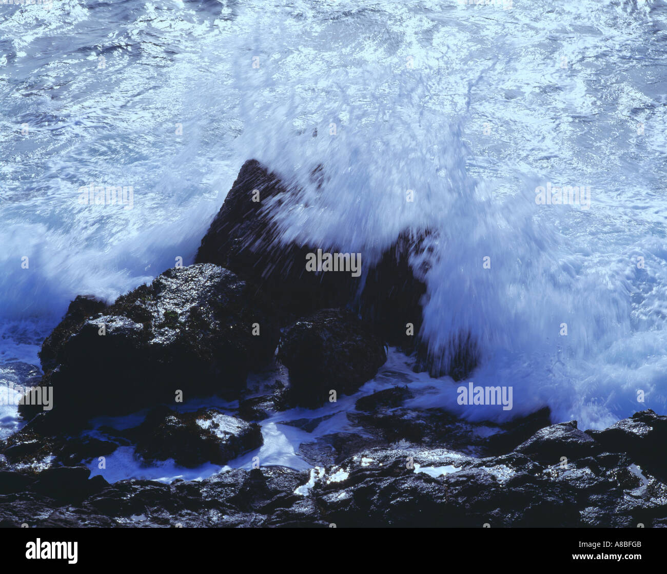 Smashing rock hi-res stock photography and images - Alamy
